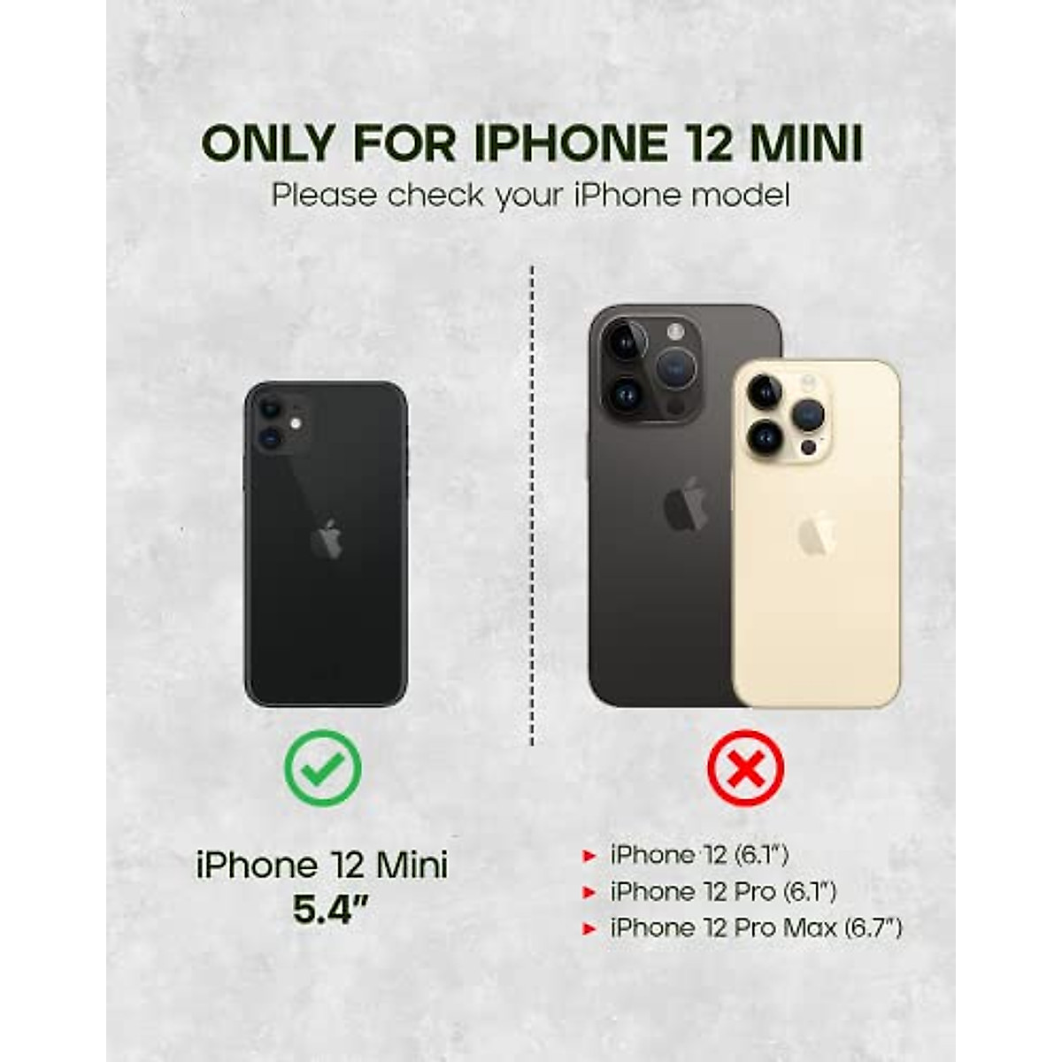 Porter Riley - Leather Case for iPhone 12 Mini (5.4"). Premium Genuine Leather Slimline Back Case (Tan)