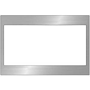 FORTE F2422MV5SS 24" 5 Series 2.2 cu. ft. Capacity Countertop Microwave with F27MVTKSS 27" Built-In Trim Kit, in Stainless Steel