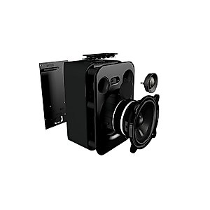 Bluesound Pulse Flex 2i Portable Wireless Multi-Room Smart Speaker with Bluetooth - Black - Compatible with Alexa and Siri