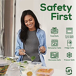 unwasted Reusable Silicone Lids – Versatile Freezer to Microwave Cover for Food – Leak-Proof Silicone Stretch Lids for 3” - 12” Container, Bowl, or Cup – Dishwasher Safe Silicone Bowl Covers