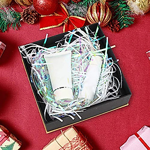 Kolewo4ever 1LB basket filler Iridescent Paper Shred Filler Shreds Plastic Paper Shred Filler Gift Basket Filler for Easter Gift Wrapping & Basket Filling DIY Crafts Supplies Accessories