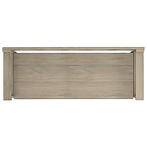 SIMPLIHOME Amherst SOLID WOOD 48 inch Wide Entryway Storage Bench with Safety Hinge, Multifunctional Transitional in Distressed Grey