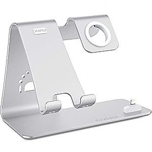 Bestand 3 in 1 Stand Holder for iPhone Mobile Phone iWatch Apple Watch and Charging Stand Station for Airpods Only (Patented, Airpods Charging Case Not Included)