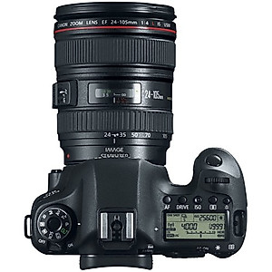 Canon EOS 6D 20.2 MP CMOS Digital SLR Camera with 3.0-Inch LCD and EF 24-105mm f/4L IS USM Lens Kit - Wi-Fi Enabled
