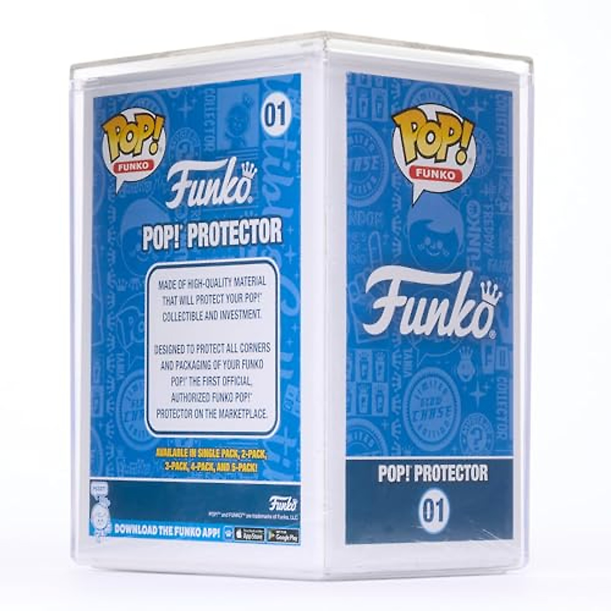 Funko Premium Pop! Protector: Standard Pop Size Clear Plastic Protector Case