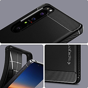 Spigen Rugged Armor Designed for Xperia 1 III Case (2021) - Matte Black