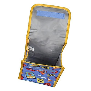 Blippi Backpack Safety First Kids School Travel Backpack 5 Pc Set With Lunch Box, Drawstring Bag, Water Bottle, and Pencil Case