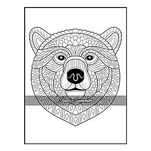 100 Animals: An Adult Coloring Book with Lions, Elephants, Owls, Horses, Dogs, Cats, and Many More!