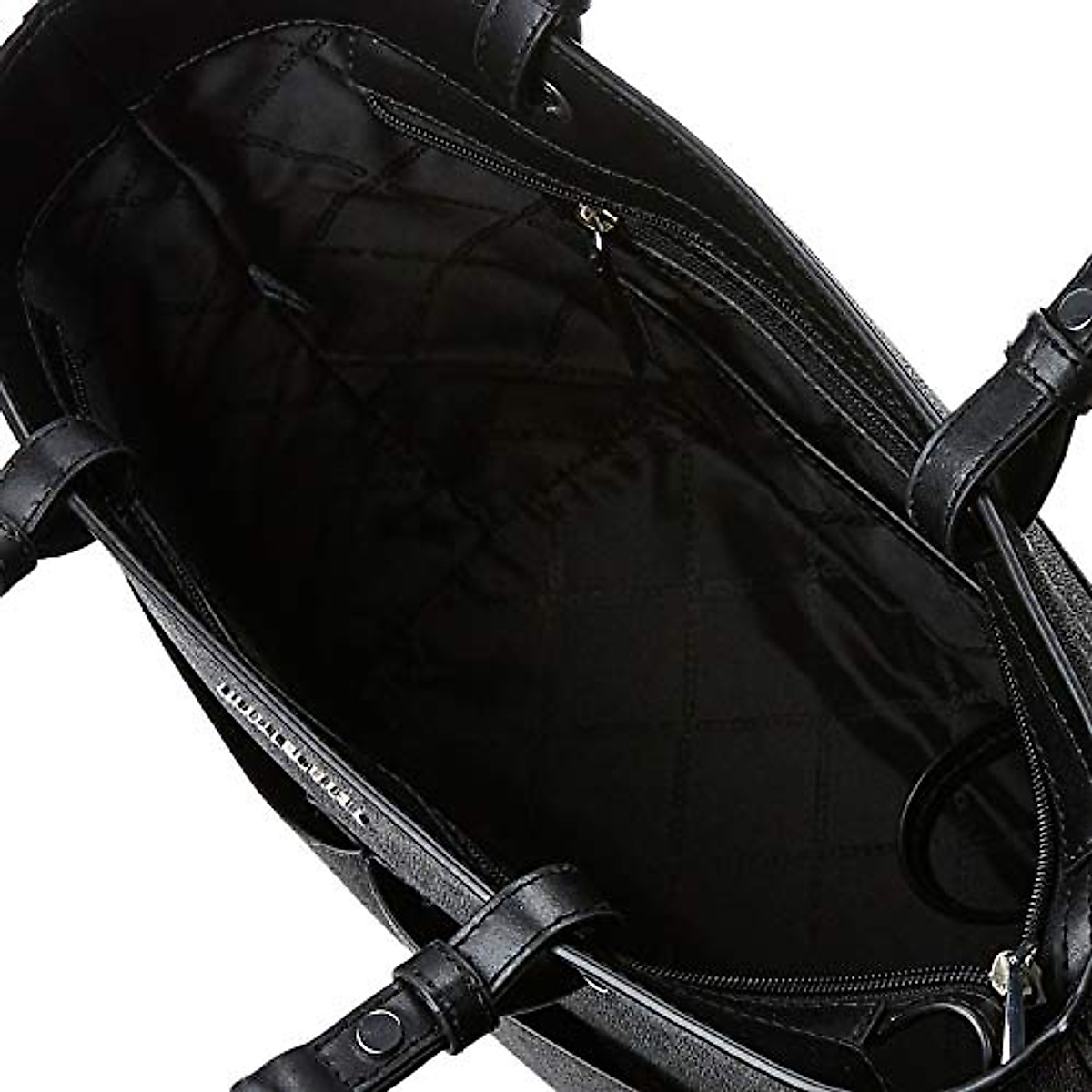 Michael Michael Kors Bedford Medium Top Zip Pocket Tote Black One Size