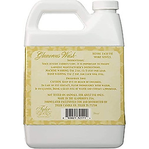 Tyler Glam Wash Laundry Detergent, Diva 907g, Liquid, 32 FL Oz (0.95L) HE Safe