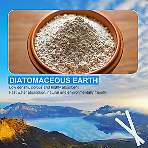 6 Piece Diatomite Moisture Absorbing Stick, Pletpet Drying Rod Sticks Reusable Clean Water Absorption Rod Drying Stick for Toys, Dolls, Clothes Desiccant Quick Drying Stick