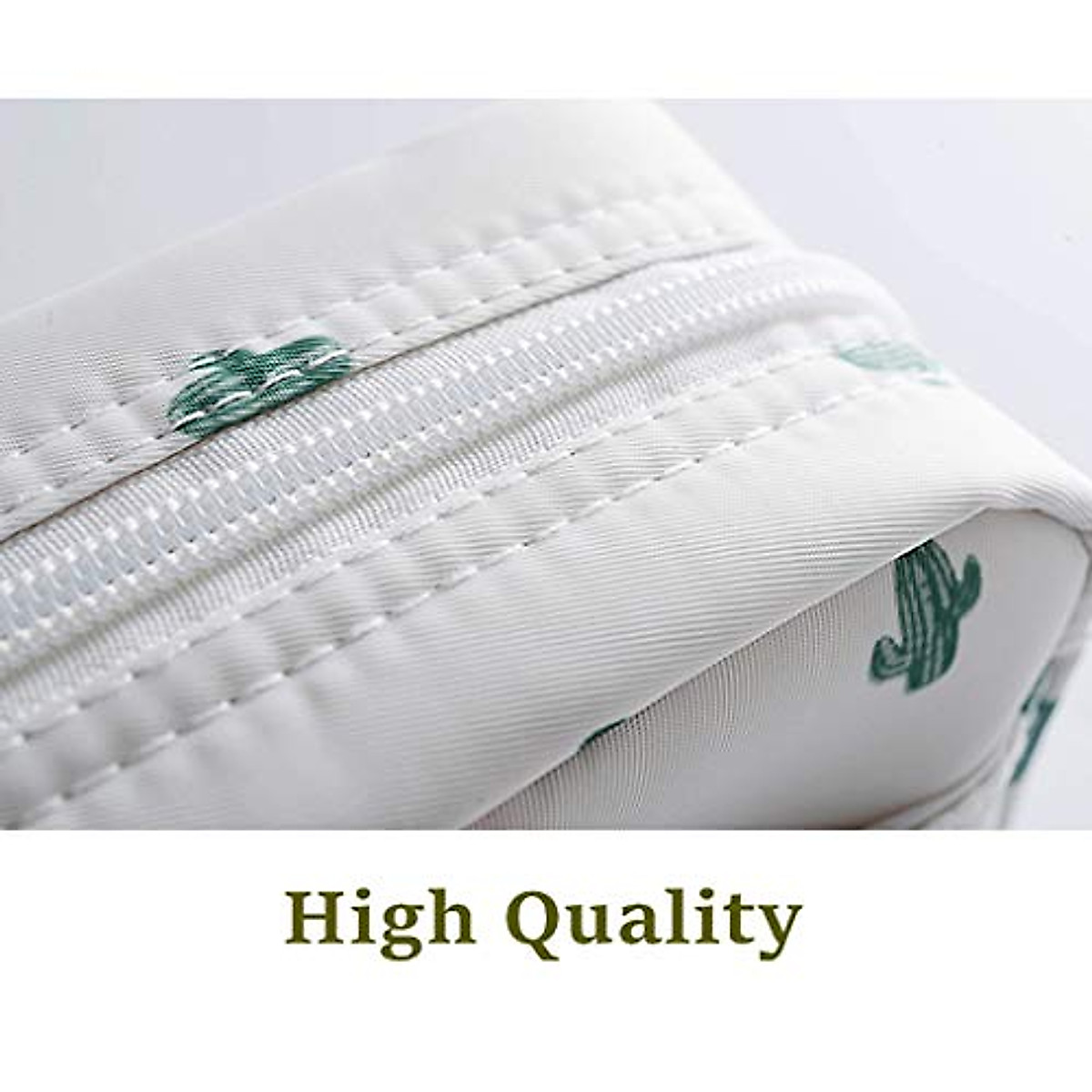 Makeup Bag Lazy Cosmetic Bag Travel Toiletry Bag Cosmetic Make Up Organizer Waterproof Travel Accessories for Women and Girls,Mini Cactus