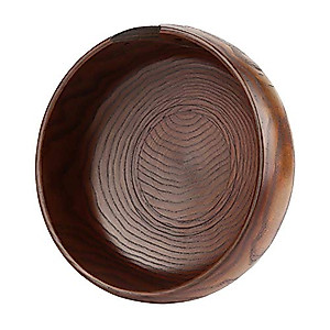 Natural Wood Yarn Bowls for Knitting, Indian Rosewood Yarn Holder Yarn Bowls for Knitting, Home Decoration, for Yarn Storage, 14-16CM/18-20CM(18-20CM)