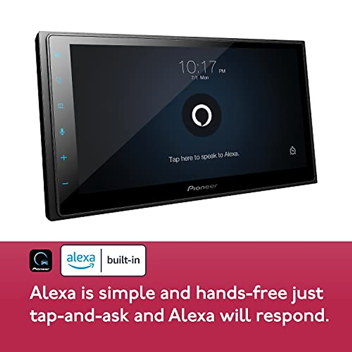 Pioneer DMH-2660NEX 6.8" Amazon Alexa When Paired with Pioneer Vozsis App, Android Auto, Apple CarPlay, Bluetooth, HD Radio - Multimedia Digital Media Receiver
