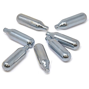 Liss 8 Gram CO2 Cartridges for Soda and Seltzer Maker, Use with 1 Liter Water Carbonator Machine, Soda Maker Cartridge Chargers for Carbonated Water Machine, 50 Pack