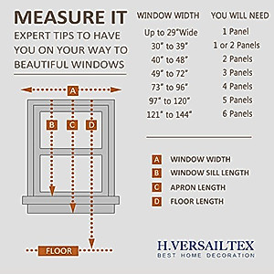 H.VERSAILTEX Blackout Curtains Thermal Insulated Window Treatment Panels Room Darkening Blackout Drapes for Living Room Back Tab/Rod Pocket Bedroom Draperies, 52 x 84 Inch, Light Sage, 2 Panels