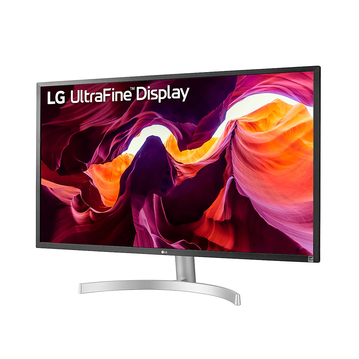 LG 27UL500-W 27-inch 4K UHD (3840 x 2160) UltraFine Computer Monitor, IPS, AMD FreeSync, HDR10, HDMI, DisplayPort, Black Stabilizer, White