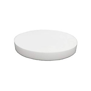FoamRush 3" x 17" x 17" Diameter Premium Quality High Density Upholstery Foam (Bar Stools, Seat Cushion, Pouf Insert, Patio Round Cushion Replacement) Made in USA