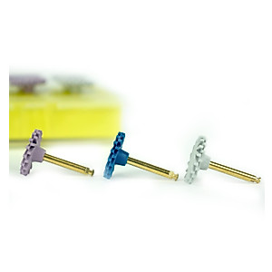 Dental Composite Resin Polishing Disc Polishe Wheels Brush Rubber Disc Kit Spiral Tooth Polisher Diamond System 6PCS