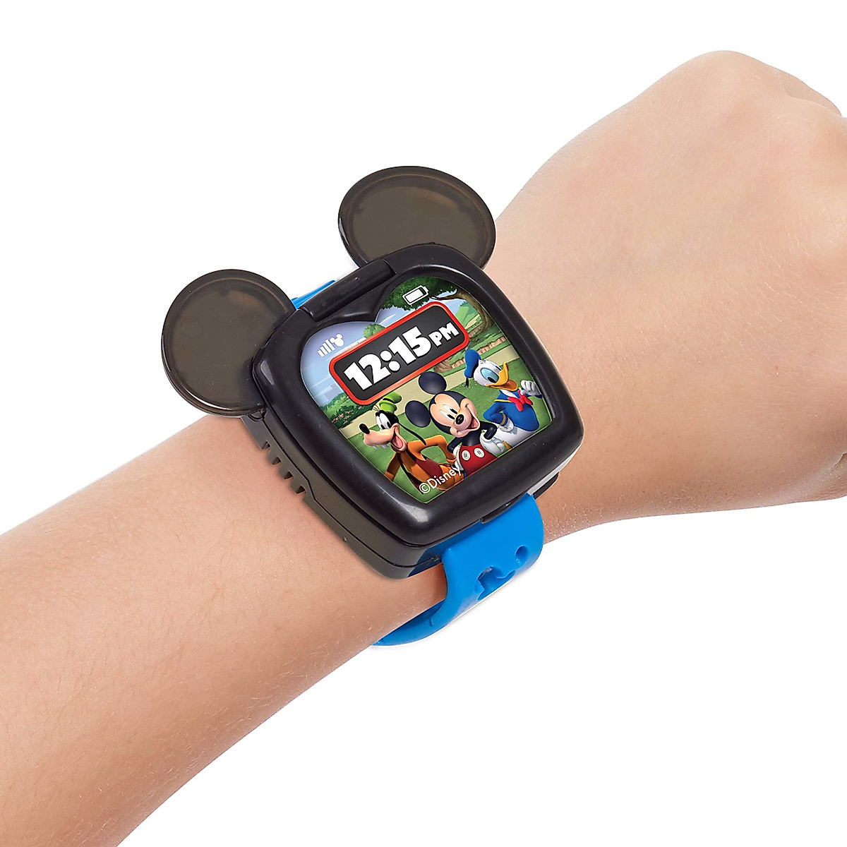 Disney Junior Mickey Mouse Funhouse Toy Watch for Kids with Lights and Sounds, Officially Licensed Kids Toys for Ages 3 Up by Just Play