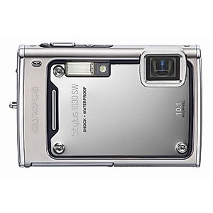 Olympus Stylus 1030SW 10.1MP Digital Camera with 3.6x Optical Wide Angle Zoom (Silver)