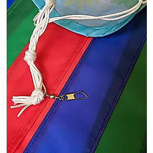 Madrona Brands Garden Gnome Windsock - Durable Outdoor Hanging Decoration for Yard, Patio, Backyard, Deck and More 48-Inch