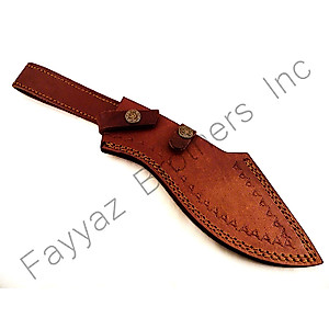 FAYYAZ BROTHERS Custom Made Damascus Steel Hunting Knife/Kukri Knife FBK-15303 (Black Micarta)