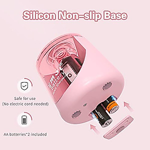 ZMOL Battery Powered Electric Pencil Sharpener,Small Battery Operated Pencil Sharpeners Portable,Fast Sharpen, Suitable for No.2/Colored Pencils(6-8mm), School/Classroom/Office/Home