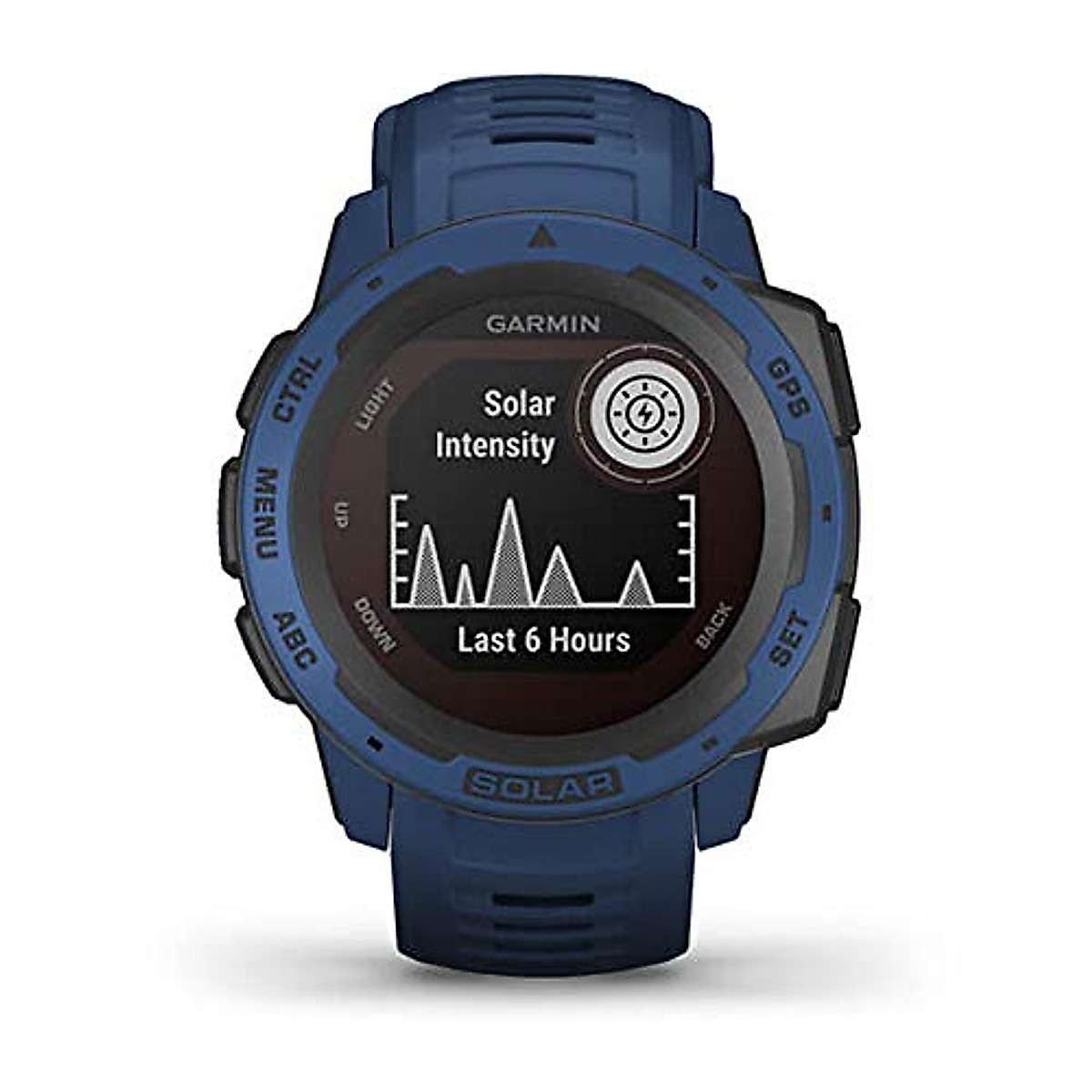 Garmin Instinct Solar GPS Smartwatch - Tidal Blue(010-02293-11) w/ 2X Screen Protectors
