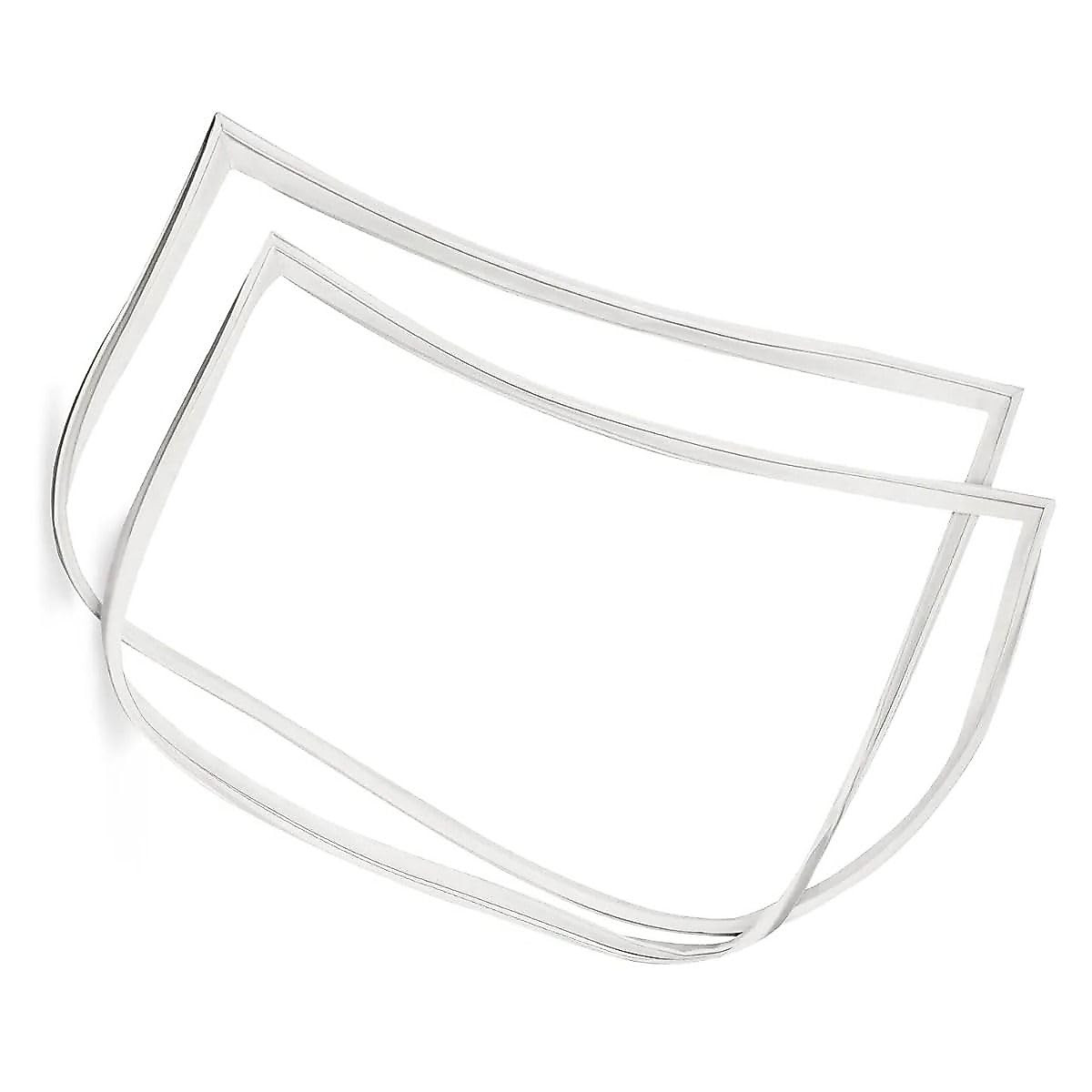 Samoser Refrigerator Freezer Door Gasket Seal Replaces for Frigidaire LFFH21F7HWH LFFH21F7HWG LFFH21F7HWJ FFU21F5HWK FFU21F5HWD FFU21F5HWJ FFU21F5HWR FFU21F5HWS LFFH21F7HWK LFFH21F7HWF Refrigerator