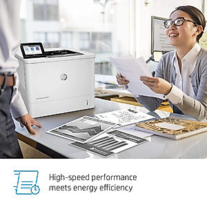 HP Laserjet Enterprise M611dn Monochrome Duplex Printer (7PS84A) (Renewed)