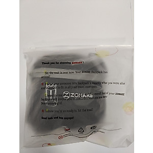 ZOMAKE Ultra Lightweight Packable Backpack 25L - Foldable Hiking Backpacks Water Resistant Small Folding Daypack for Travel(Black)