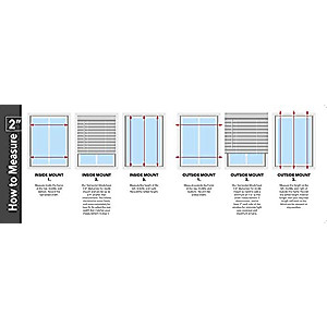 Blinds Giant, 2" Cordless Faux Wood Blind 35" (W) X 64" (L) White, Cordless Lift and Want Tilt.