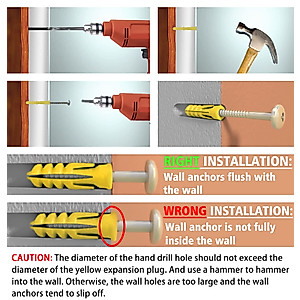 COGOOD Farmhouse Barn Door Mirror - 35" x 24" Rustic Wood Framed Wall Mirror for Bathroom, Living Room, Entryway Wall Decorative (White)