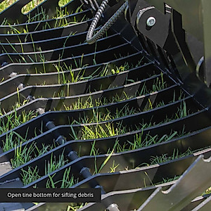 Titan Attachments 72" Skeleton Rock Grapple Rake Quick Tach Bucket Loader