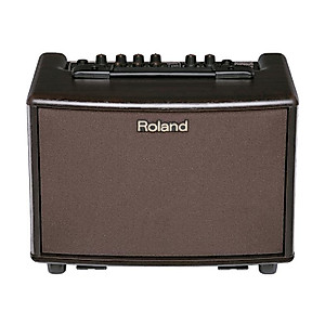 Roland AC-33 Acoustic Chorus Battery-Powered 30-Watt Guitar Amplifier, Rosewood, (AC-33RW)