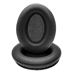 Srhythm Protein Leather Earpads Replacement Memory Foam Cushions for Srhythm NC25/NC35/NC25 Pro Over-Ear Headphones