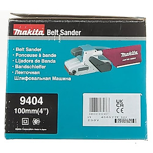 Makita 9404 4" x 24" Belt Sander, with Variable Speed , Blue