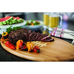 Natural Arizona Cardinals Kickoff Football Cutting Board & Serving Tray