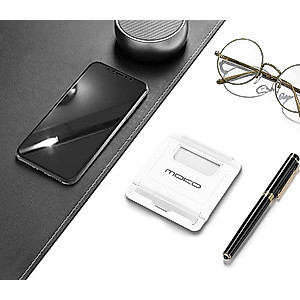 MoKo 2PCS Phone/Tablet Stand, Desktop Holder for 4-11" Device, Fit with iPhone 16/Pro/Pro Max/Plus, iPhone 15/Pro/Pro Max/Plus, iPhone 14/Pro/Pro Max/Plus, iPhone 13/Pro/Pro Max/Plus