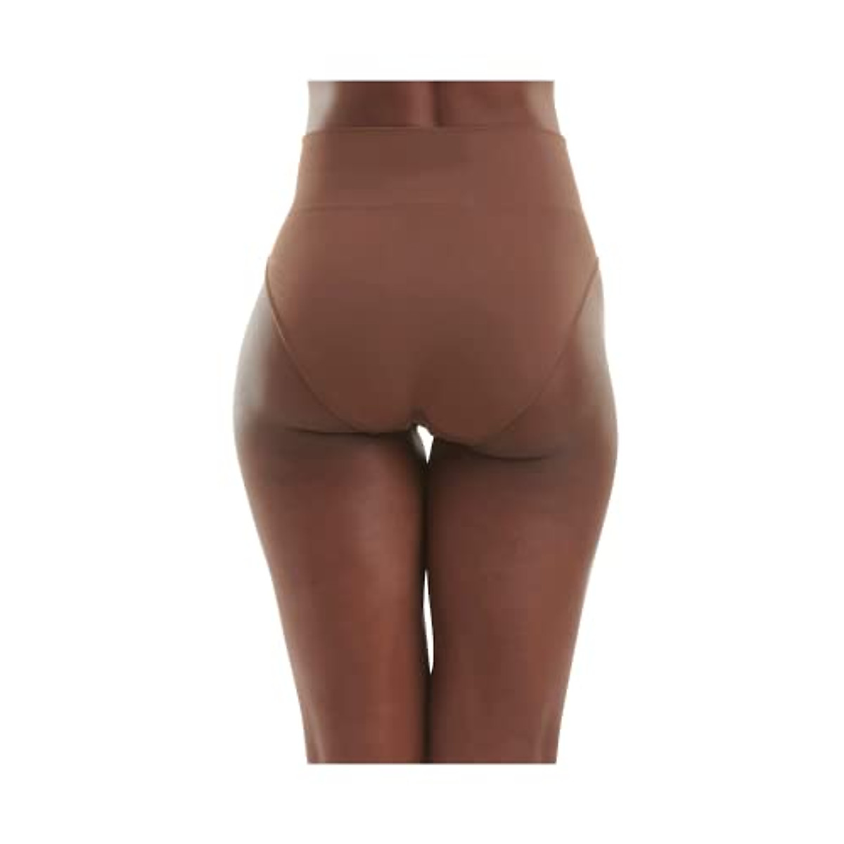 adidas Women's Seamless Micro Stretch Hi Leg, Toasted Mocha, S