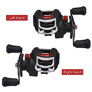 mewmewcat Lightweight High Speed 7.2:1 Gear Ratio Baitcast Fishing Reel 17+1 Ball Bearings Baitcasting Fishing Reel Baitcaster Tackle,baitcasting Reel