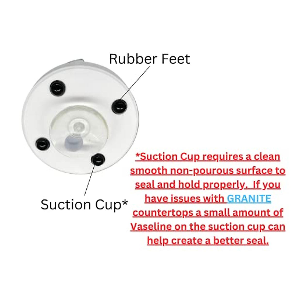 HOYT DESIGN for Oral-B iO Countertop Electric Toothbrush Brush Head Holder (Only Compatible with iO Series Heads)