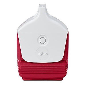 Igloo 4 Qt Playmate Mini Hardsided Lunch Box Cooler, Red