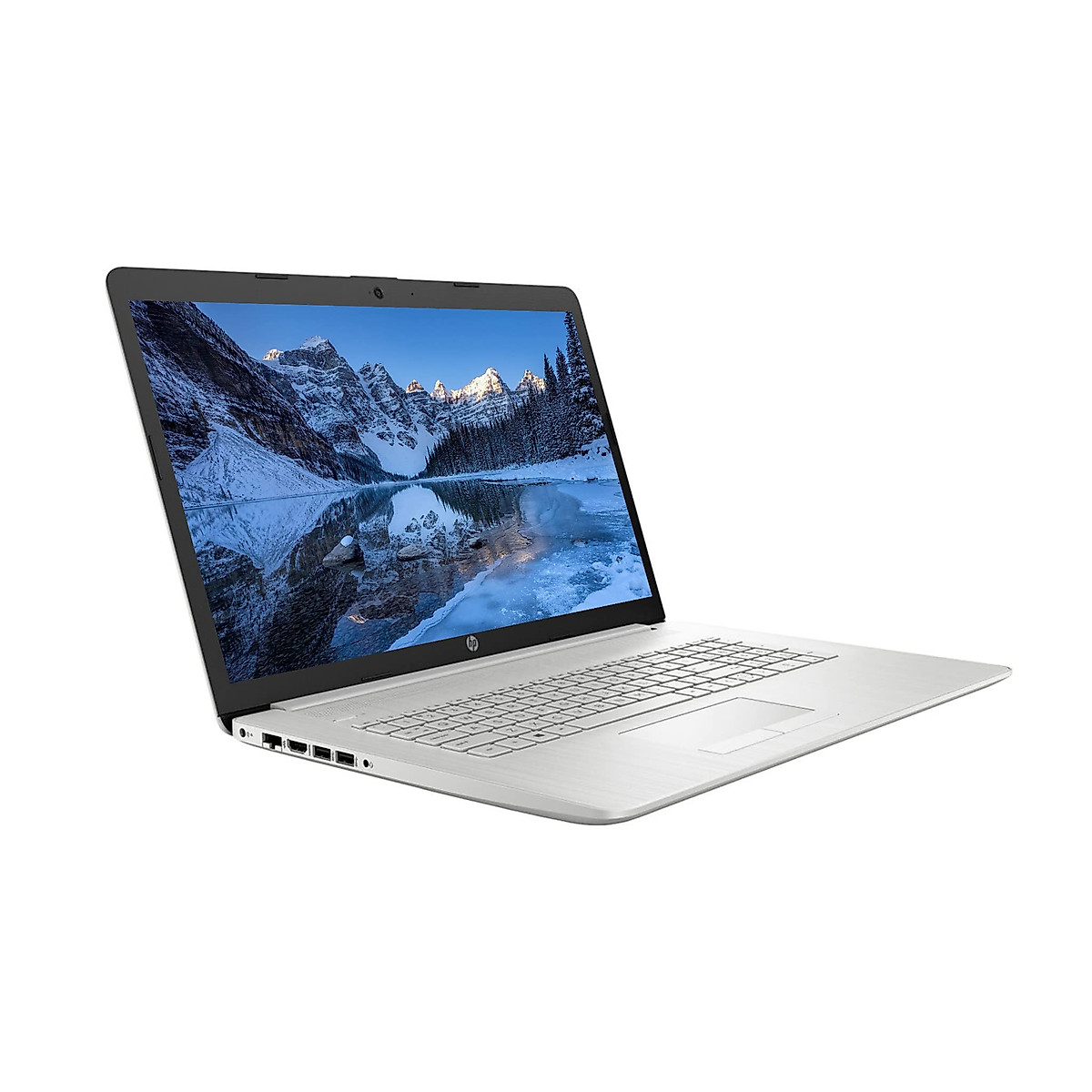 HP Newest 17 Laptop, 17.3" HD+ Display, 11th Gen Intel Core i3-1115G4 Processor, 16GB RAM, 256GB PCIe SSD, Webcam, Bluetooth, HDMI, RJ-45, Windows 11 Home, Silver