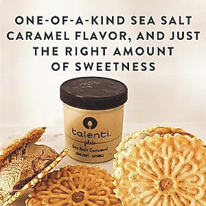 Talenti Gelato For a Delicious Frozen Dessert Sea Salt Caramel Made with Real Ingredients 1 pint