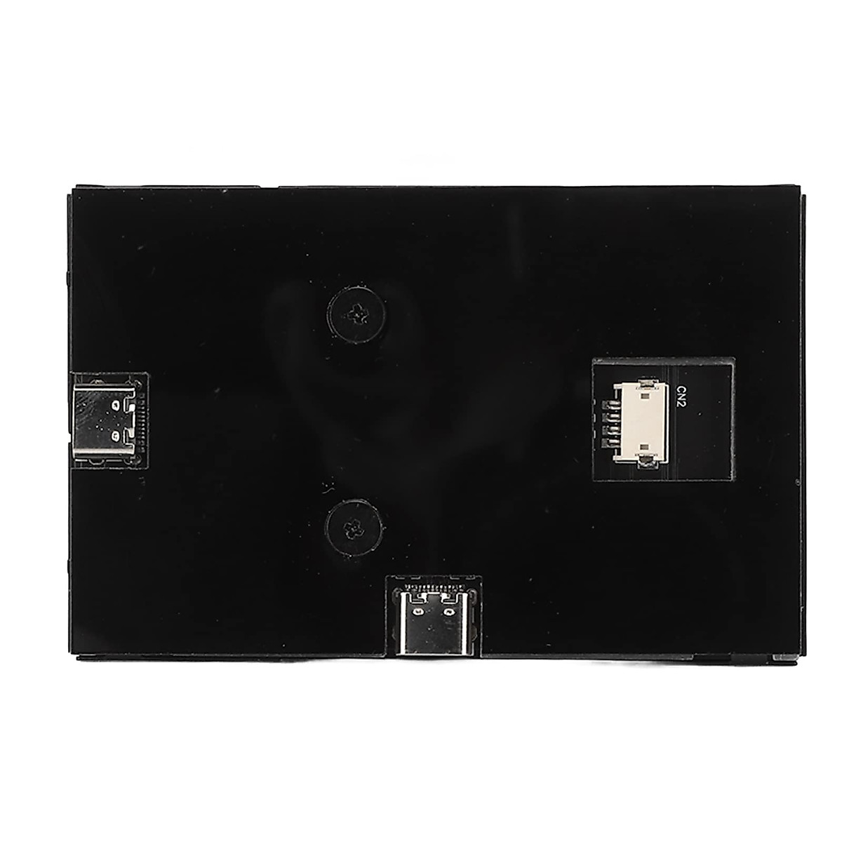 PC Temperature Display, Computer Temp Monitor USB Type C Interface Mini Screen 320x480 IPS Full View Display for Home(Black)