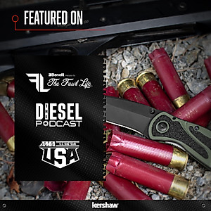 Kershaw Blur Olive and Black Pocket Knife, 3.4” Stainless Steel Blade with Assisted Opening, Olive Aluminum Handle with Deep-Carry Pocketclip, Small Folding Knife