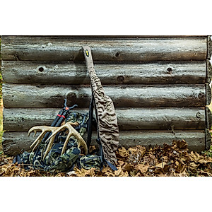 Caldwell Allweather Fast Case Gun Cover with FDE Color, PVC Lined Fabric, Water Resistance and Quick Access Design for Outdoor, Range, Shooting and Hunting, tan