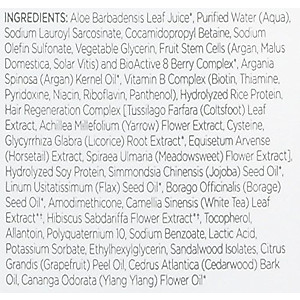 Andalou Naturals Argan Stem Cell Age Defying Shampoo, Strengthening Hair Care for Thinning, Dull or Weak Hair, Helps Revitalize & Strengthen for Fuller, Healthier-Looking Hair, 11.5 Ounce